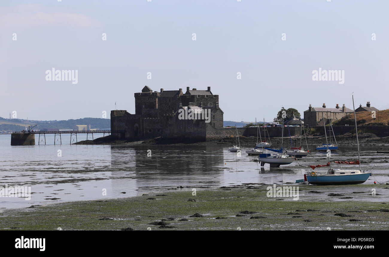 Blackness Castle on Firth of Forth Scotland July 2018 Stock Photo - Alamy