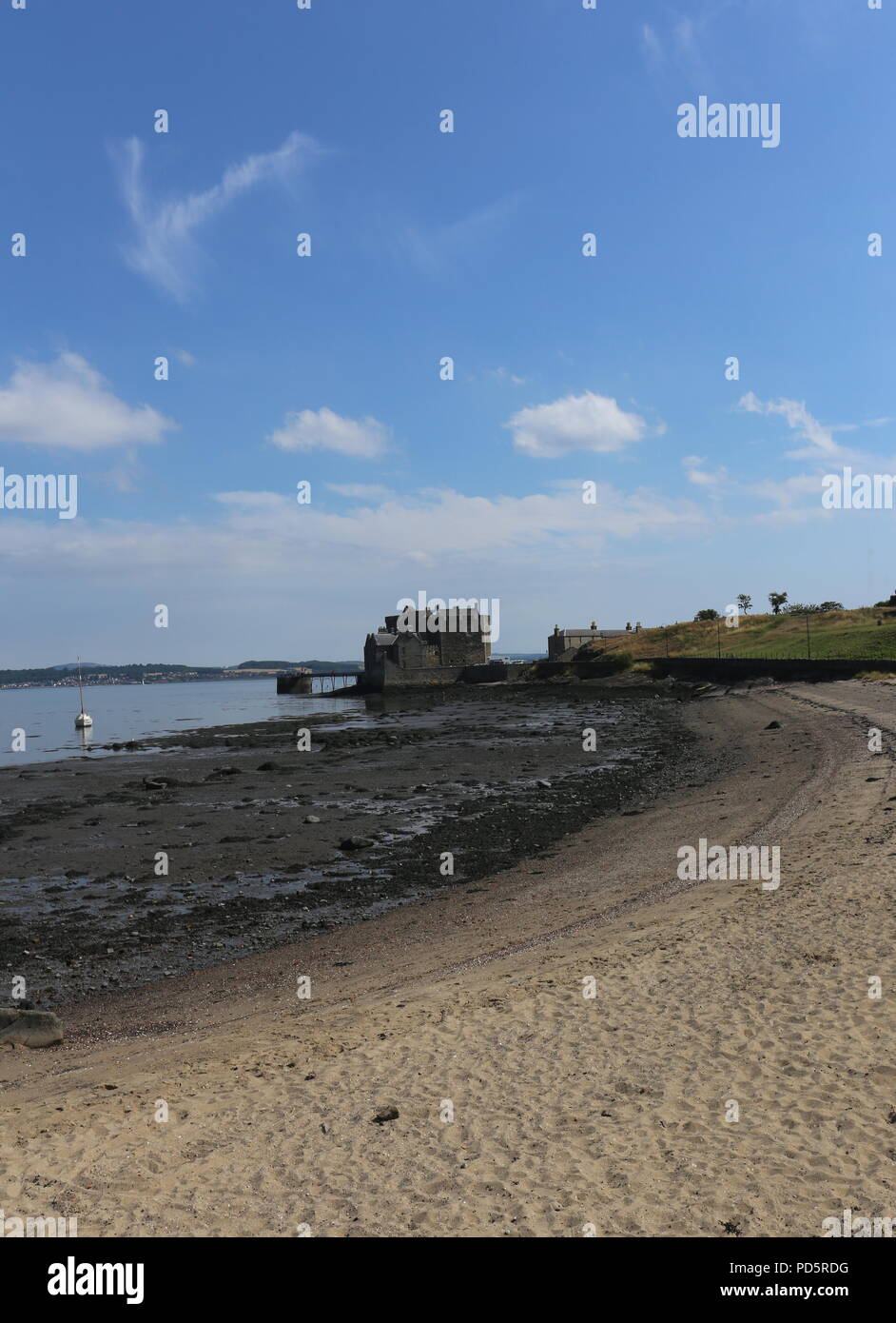 Blackness Castle on Firth of Forth Scotland July 2018 Stock Photo - Alamy