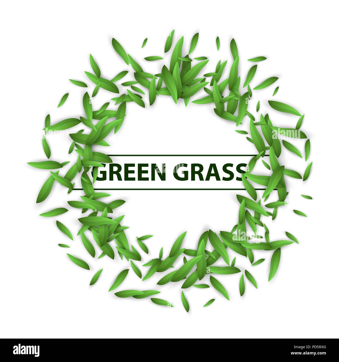 Green eco banner bubble Stock Vector Images - Alamy