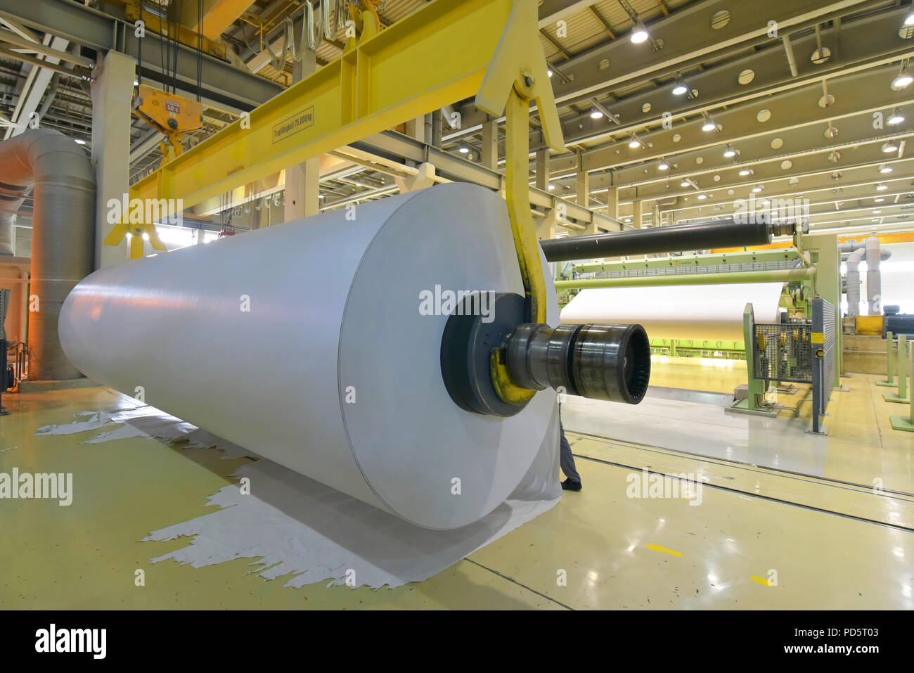 Paper mill rolls hi-res stock photography and images - Alamy