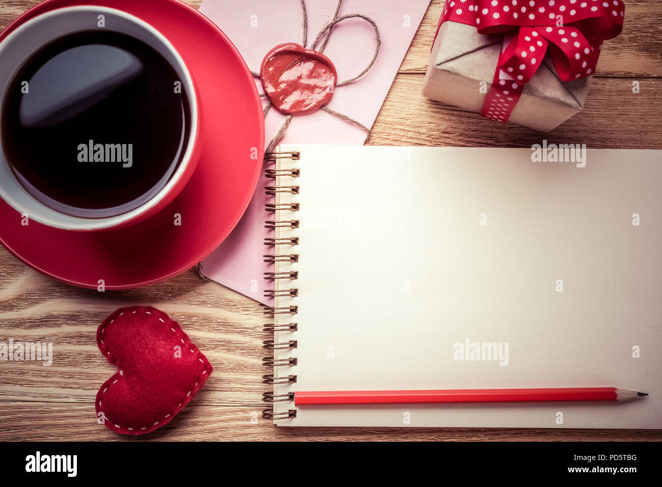Writing love confession Stock Photo - Alamy