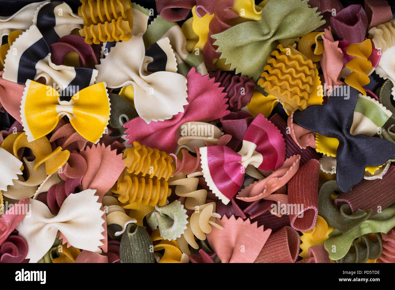 Background of handmade multi-colored paste Stock Photo - Alamy