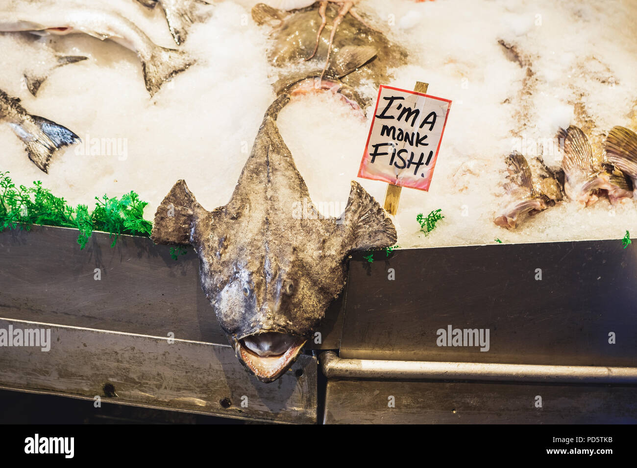 Monk fish seattle hi-res stock photography and images - Alamy
