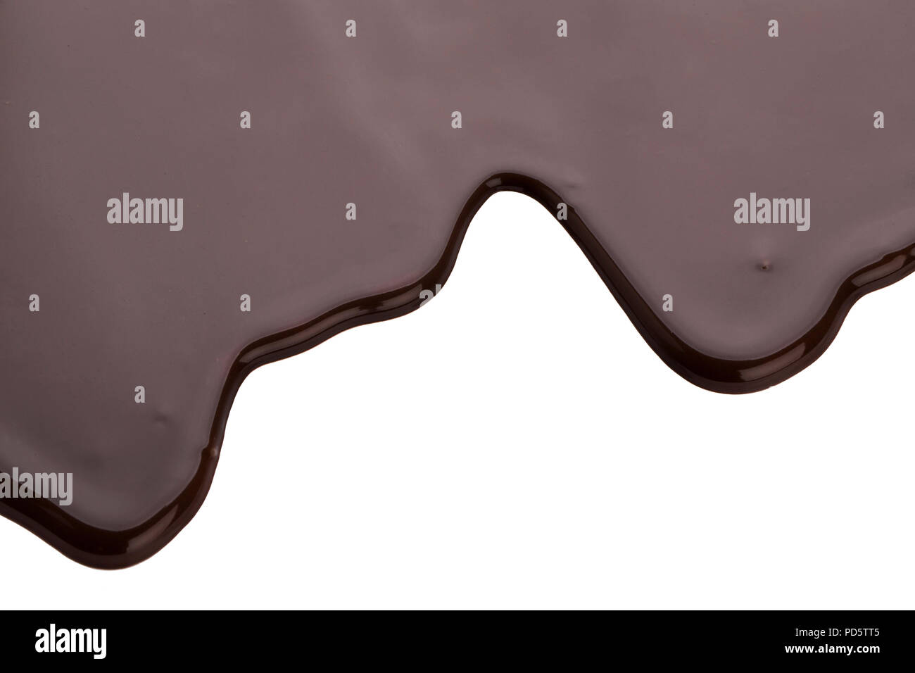Set melted chocolate dripping hi-res stock photography and images - Alamy