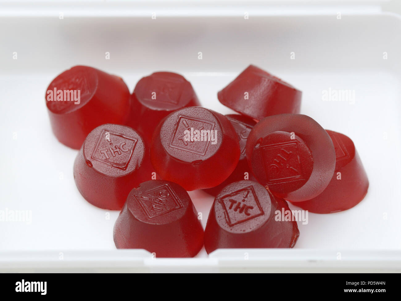 Marijuana edible gummy hi-res stock photography and images - Alamy