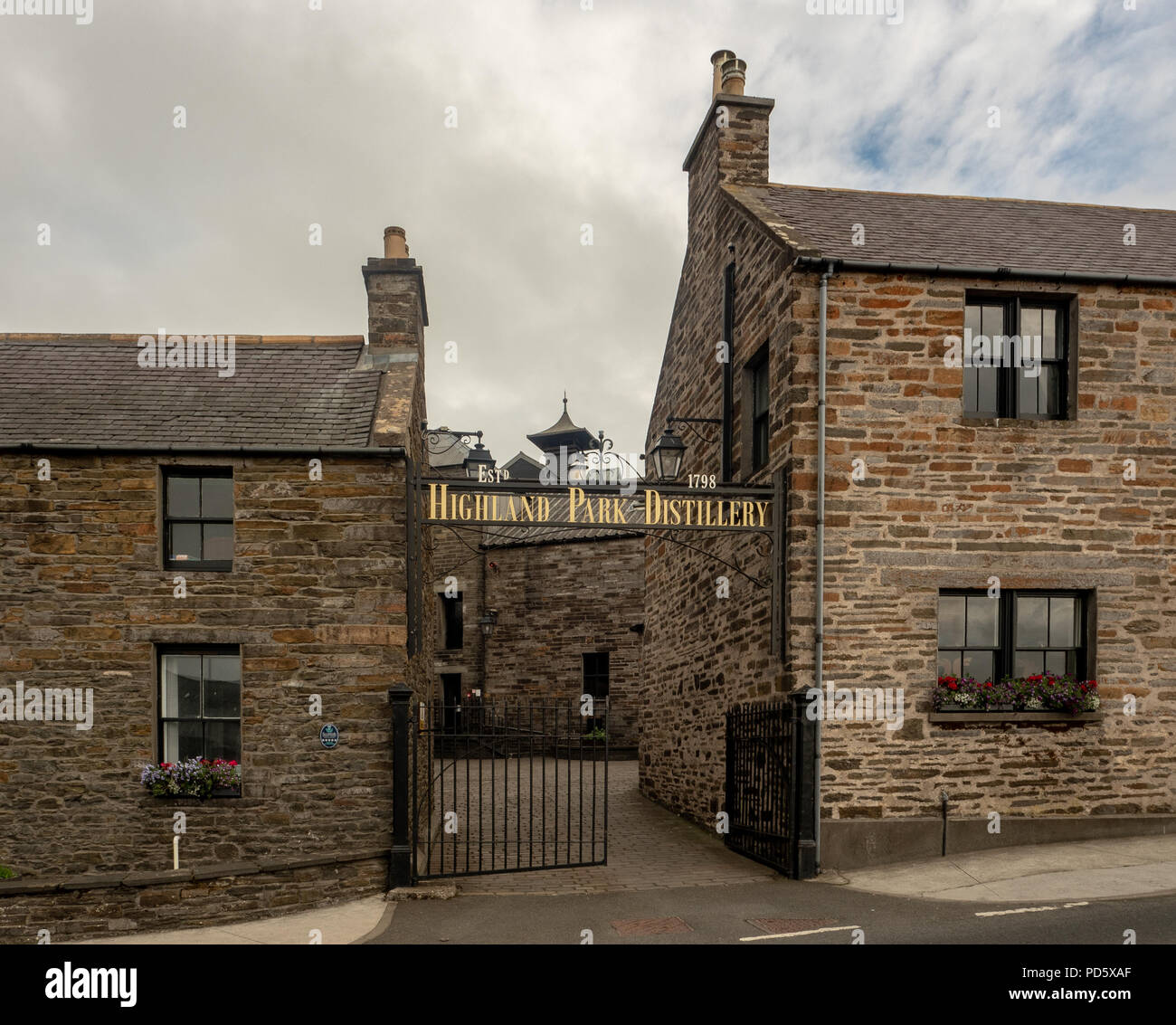 Highland Park Distillery Stock Photo - Alamy