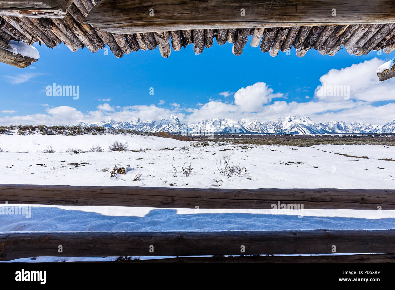 J.P. Cunningham Cabin Stock Photo - Alamy
