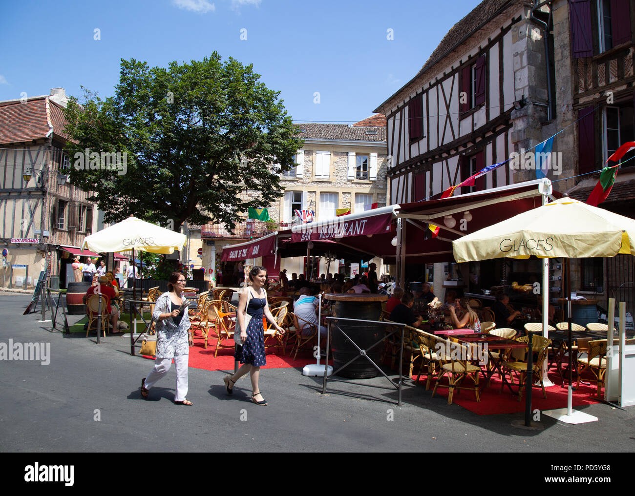 Dordogne bergerac old town hi-res stock photography and images - Alamy