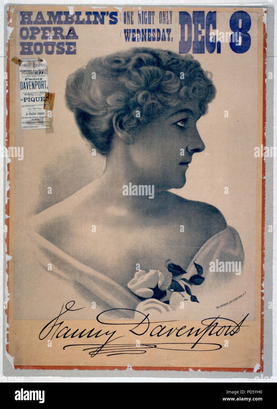 1800s theatrical posters hi-res stock photography and images - Alamy