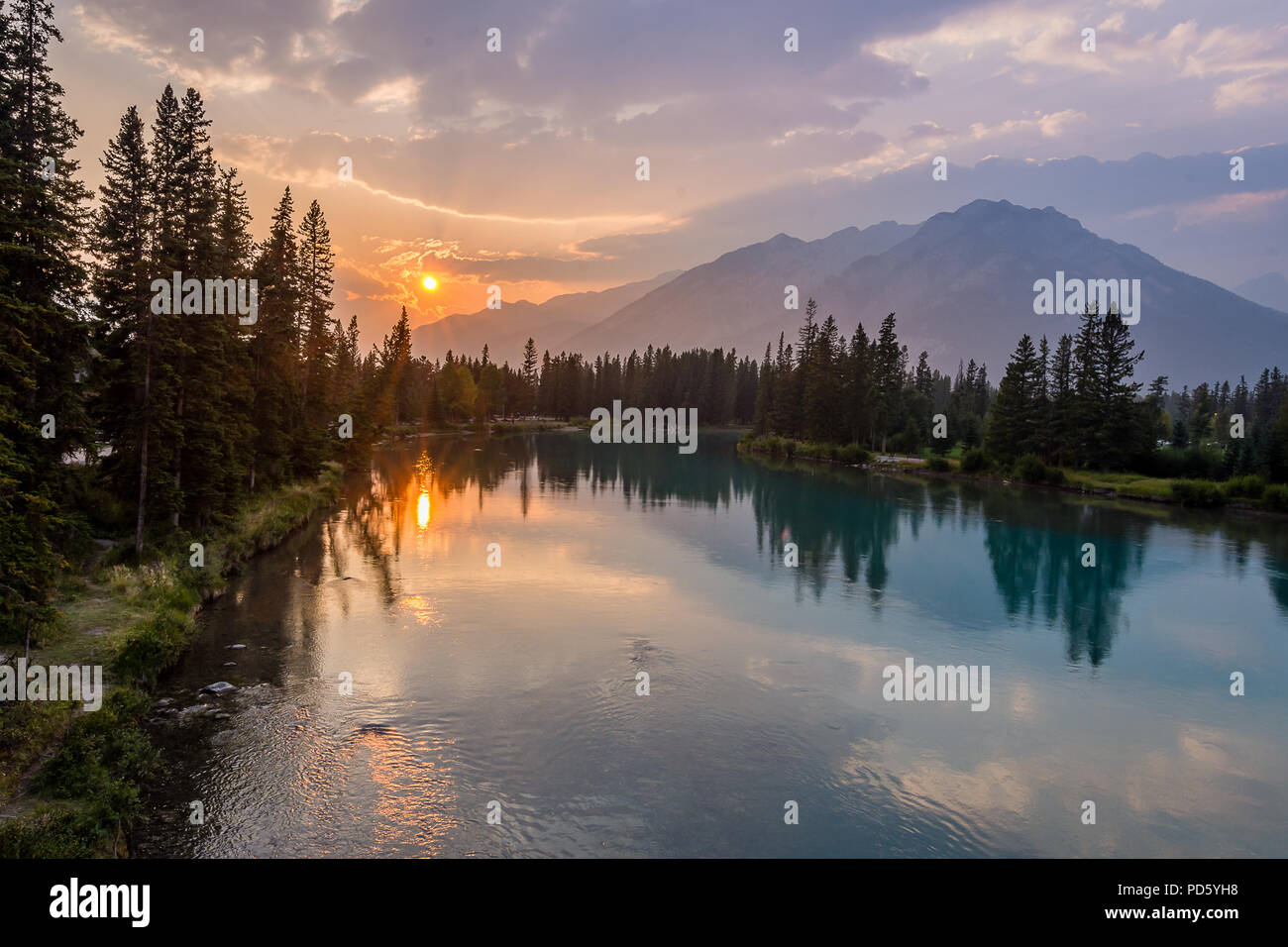 Banff, Alberta, Canada Stock Photo - Alamy