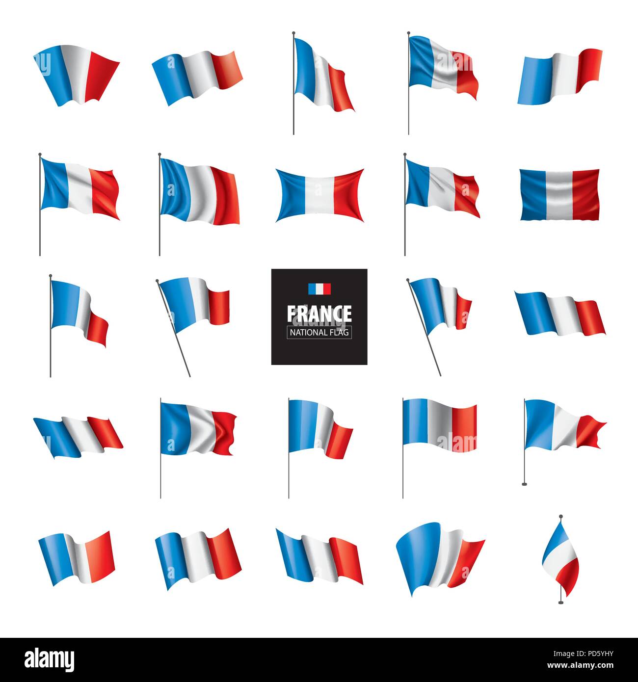 France flag, vector illustration Stock Vector Image & Art - Alamy