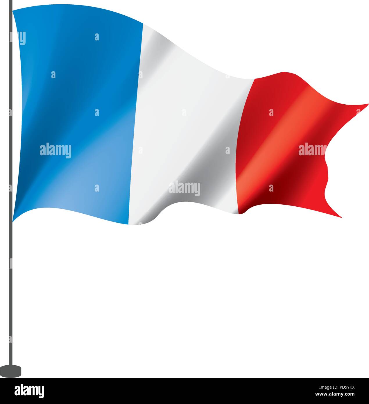 France flag, vector illustration Stock Vector Image & Art - Alamy
