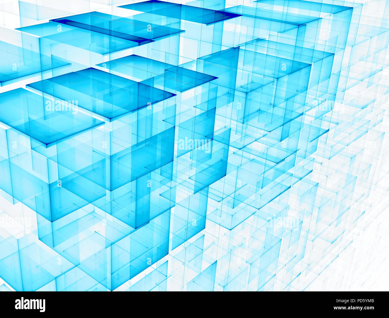 Abstract cubes background - digitally generated image Stock Photo - Alamy