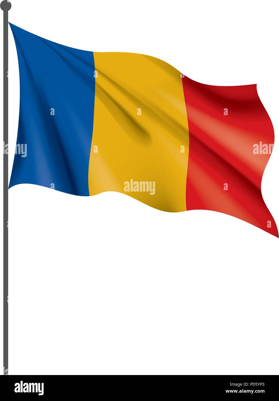 Chad flag, vector illustration Stock Vector Image & Art - Alamy