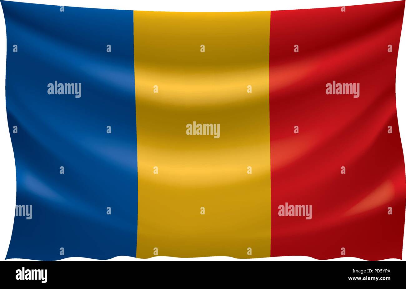 Chad flag, vector illustration Stock Vector Image & Art - Alamy