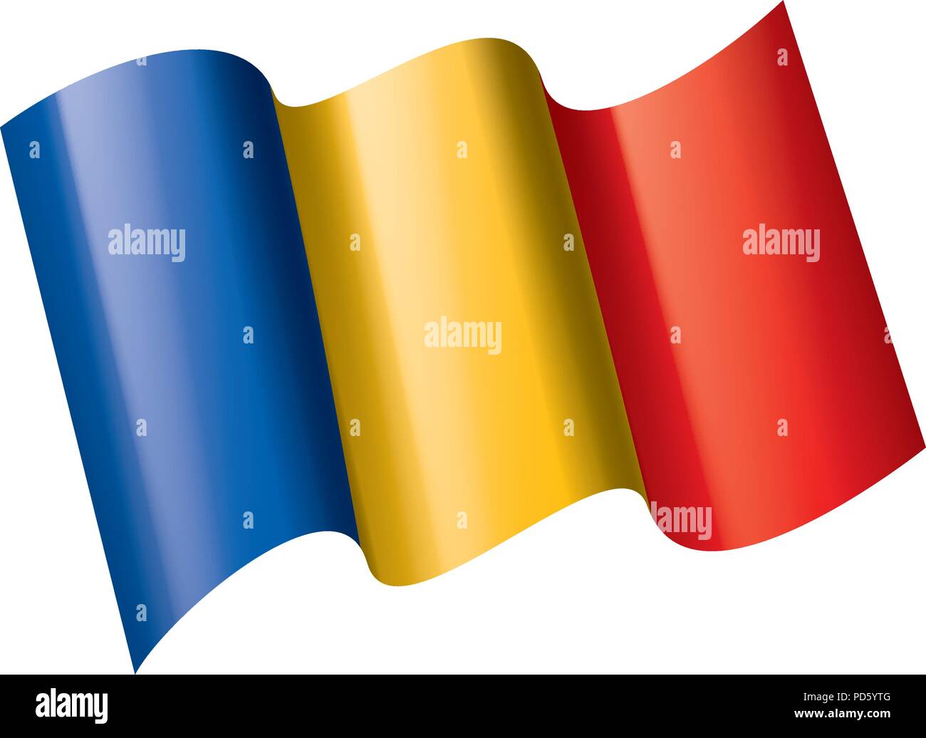Chad flag, vector illustration Stock Vector Image & Art - Alamy