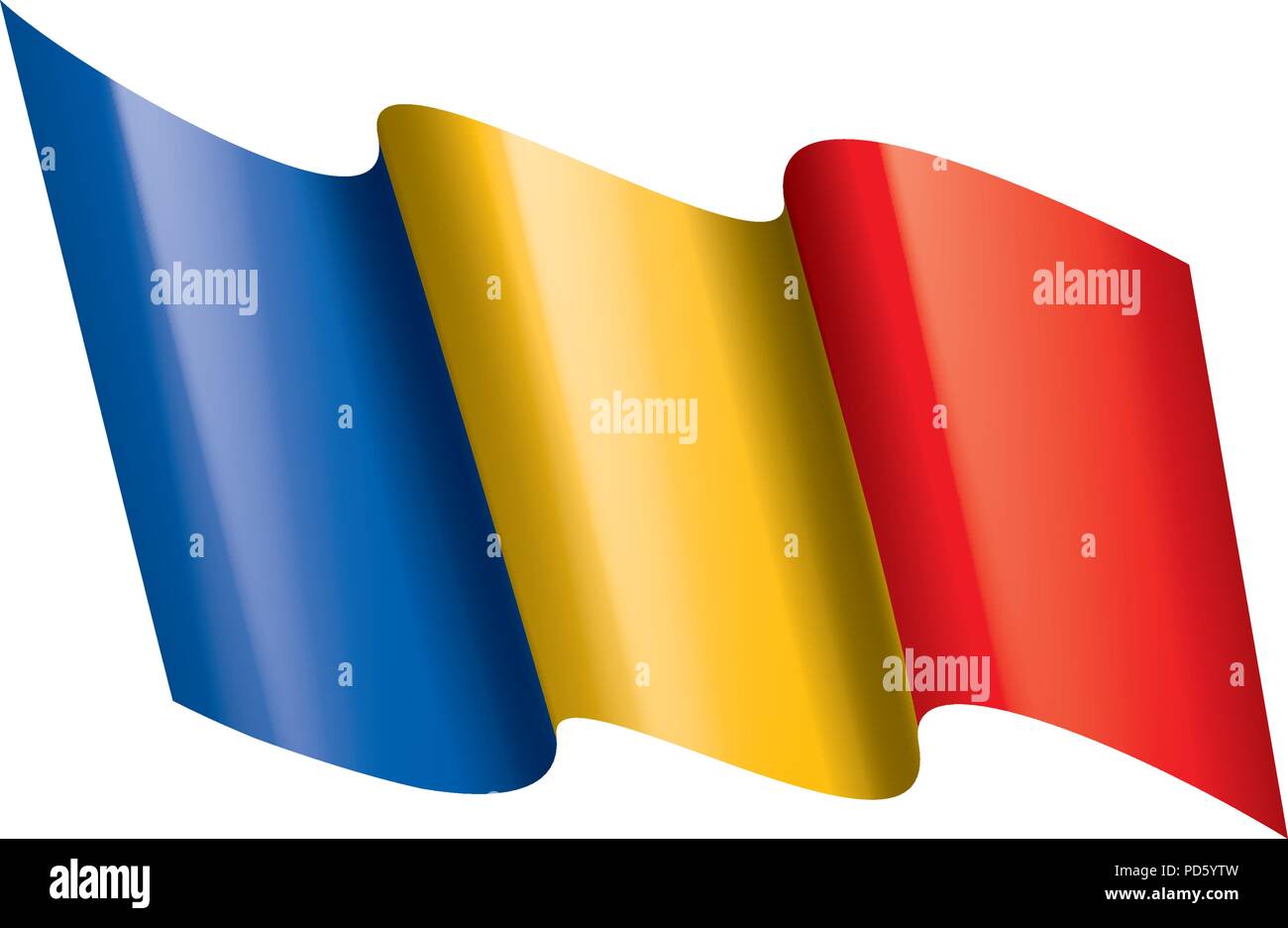 Chad flag, vector illustration Stock Vector Image & Art - Alamy
