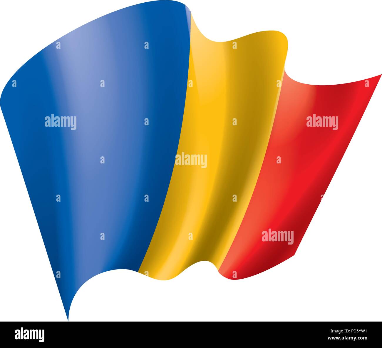 Chad flag, vector illustration Stock Vector Image & Art - Alamy