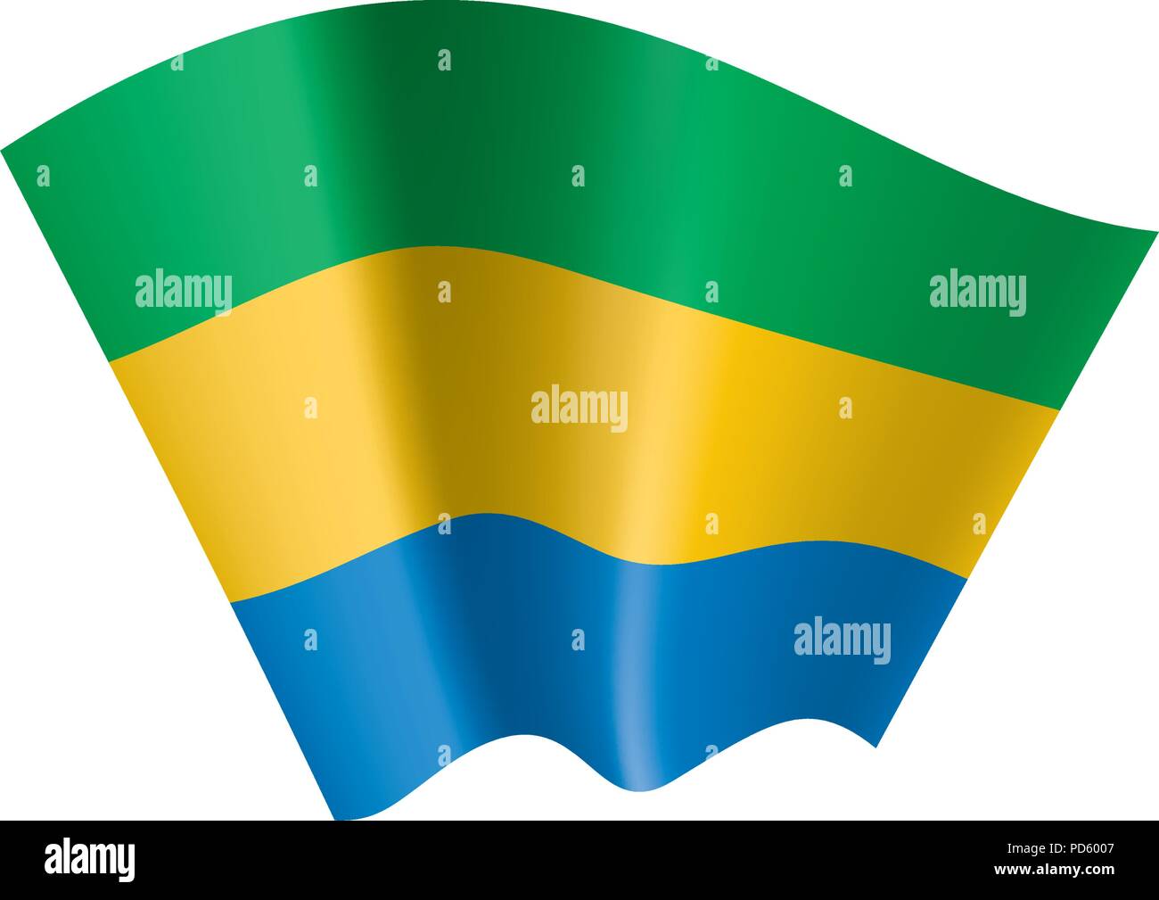 Gabon flag, vector illustration Stock Vector Image & Art - Alamy