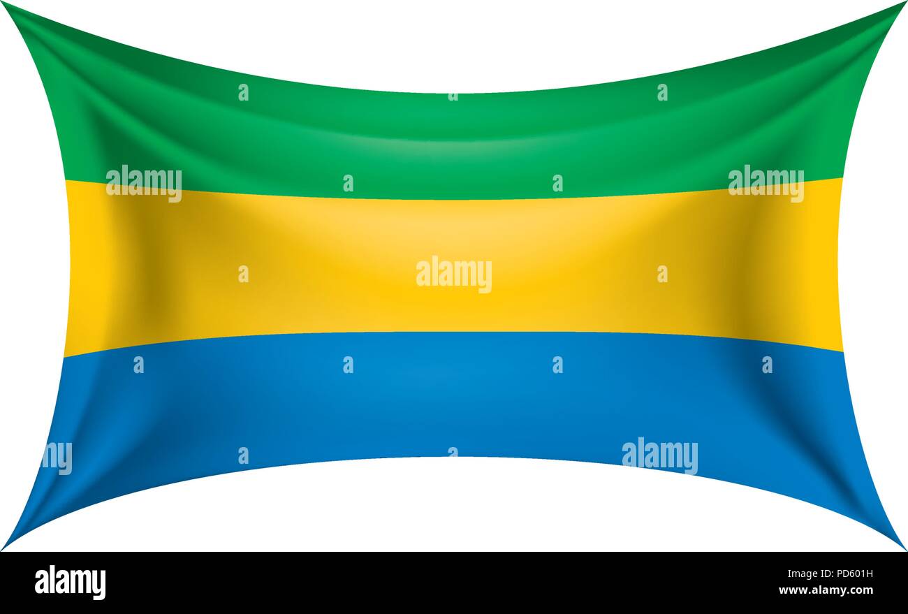 Gabon flag, vector illustration Stock Vector Image & Art - Alamy