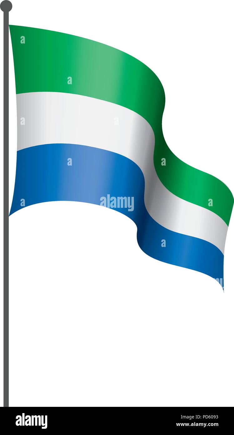 Sierra Leone flag, vector illustration Stock Vector Image & Art - Alamy