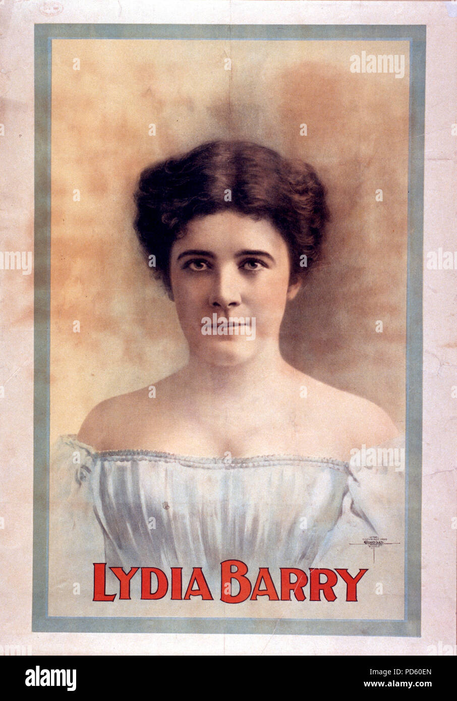 Lydia Barry ca 1899 Stock Photo - Alamy