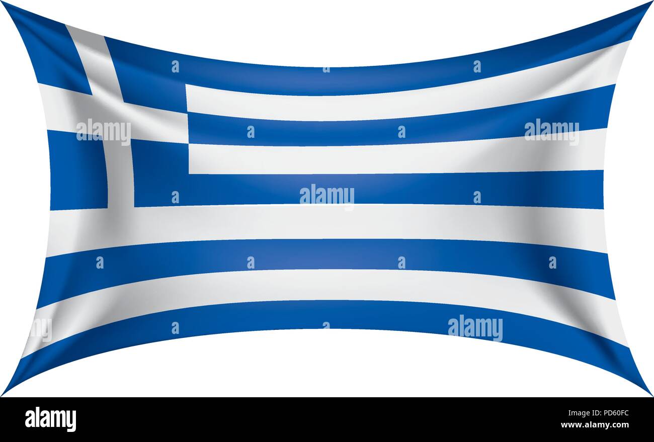 Greece flag, vector illustration Stock Vector Image & Art - Alamy