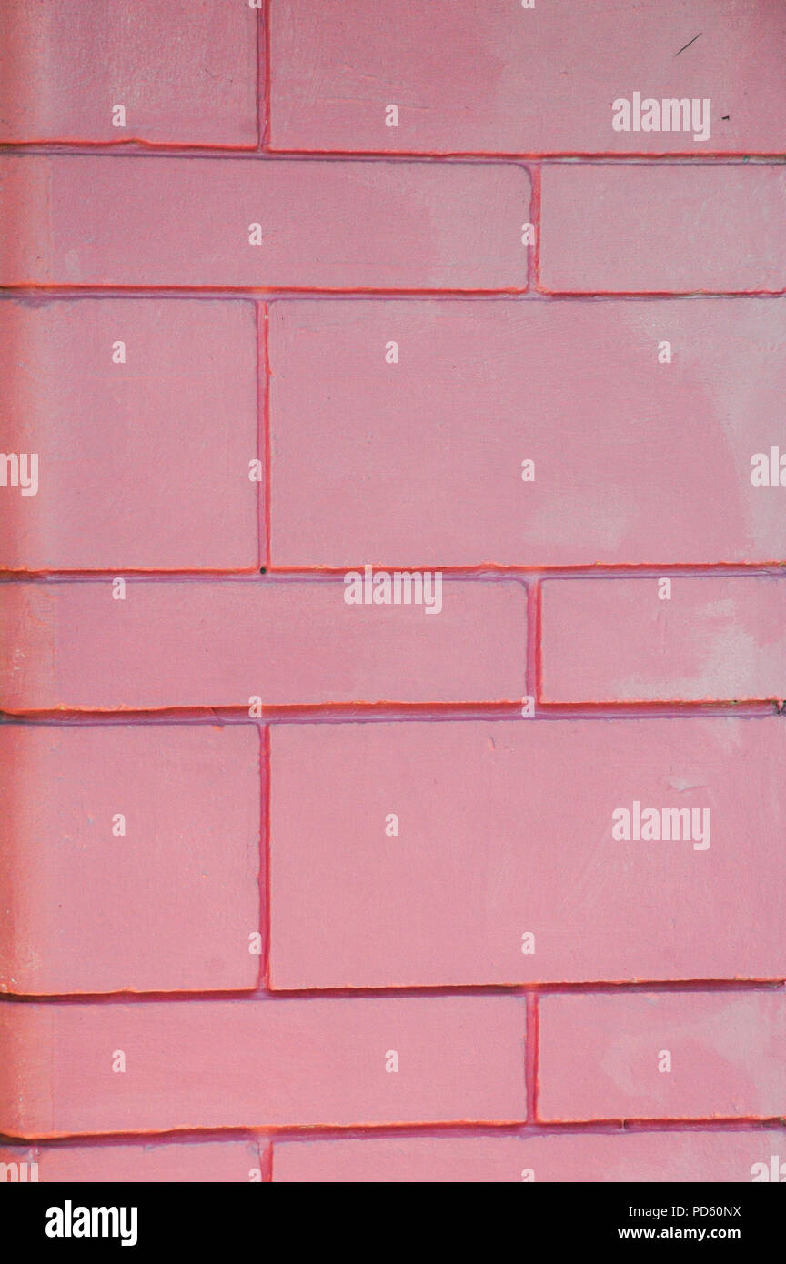 Pink Concrete Wall Stock Photo - Alamy