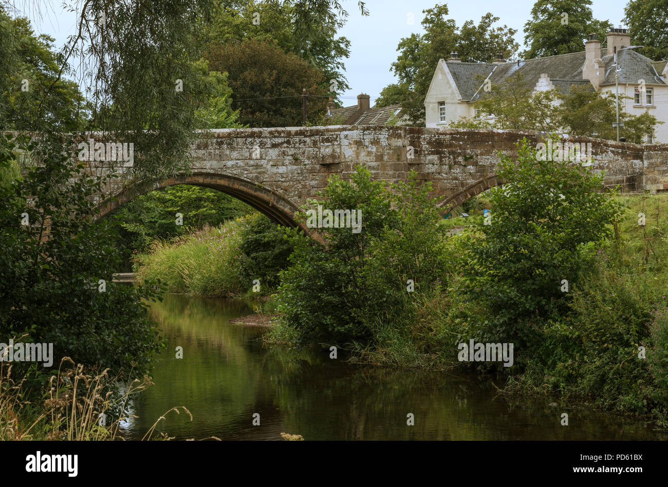 The Canongate bridge has carried people across the Jed Water into ...