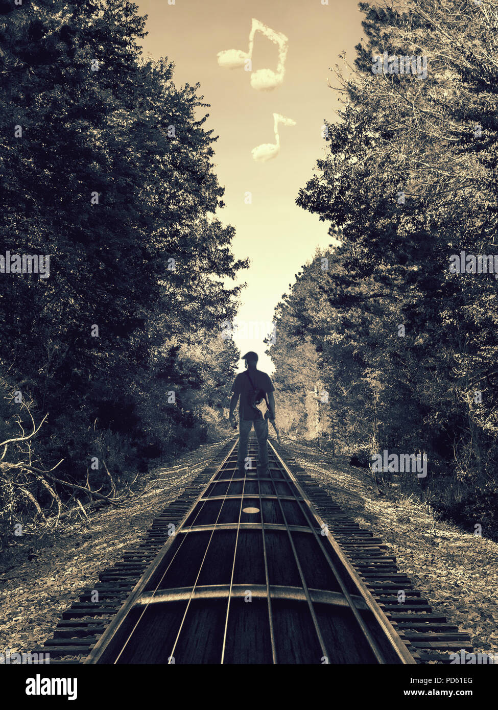 A Musical Journey Stock Photo - Alamy
