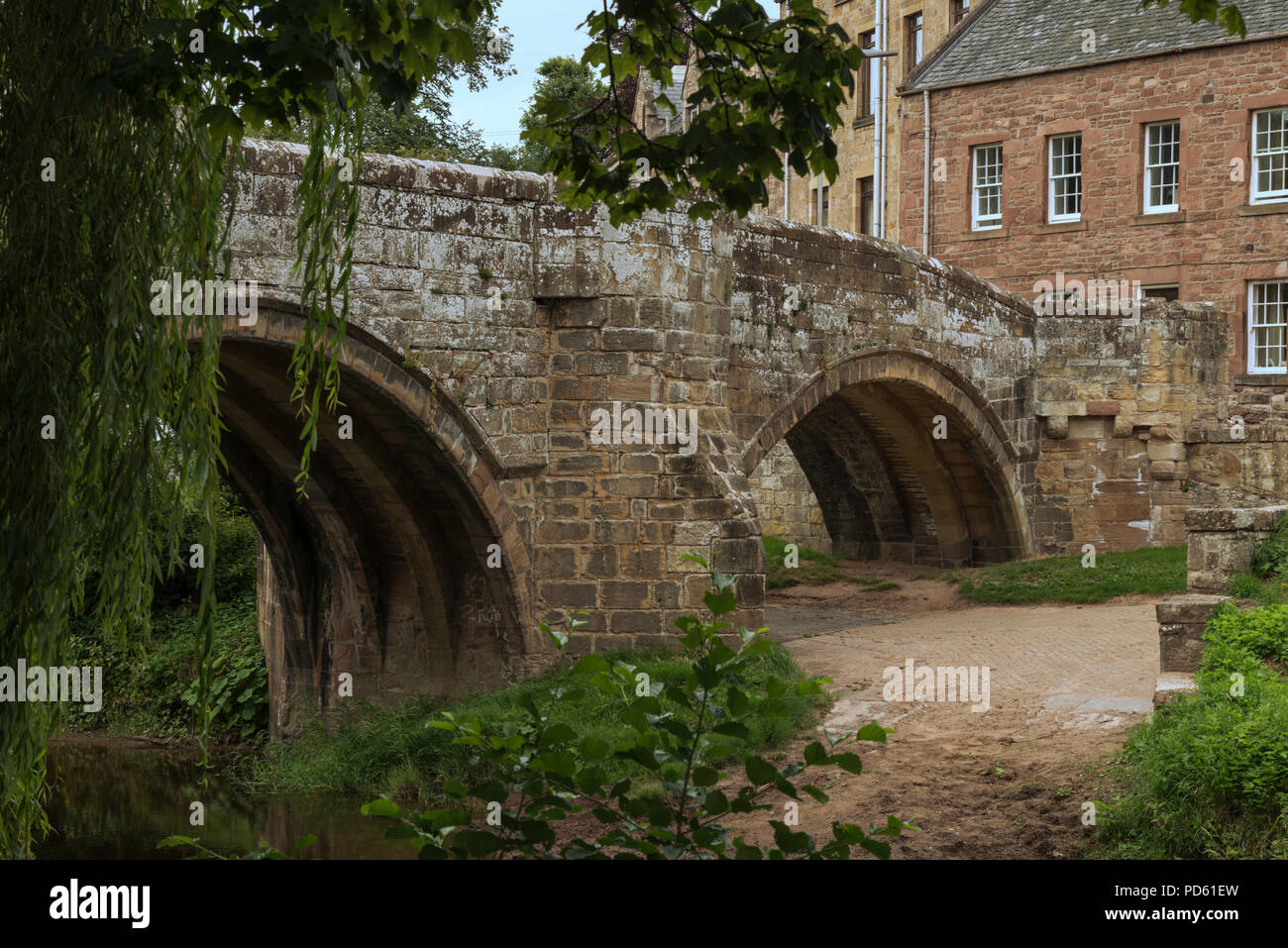 The Canongate bridge has carried people across the Jed Water into ...