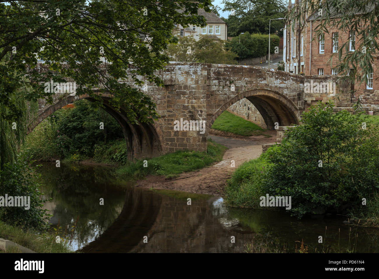 The Canongate bridge has carried people across the Jed Water into ...
