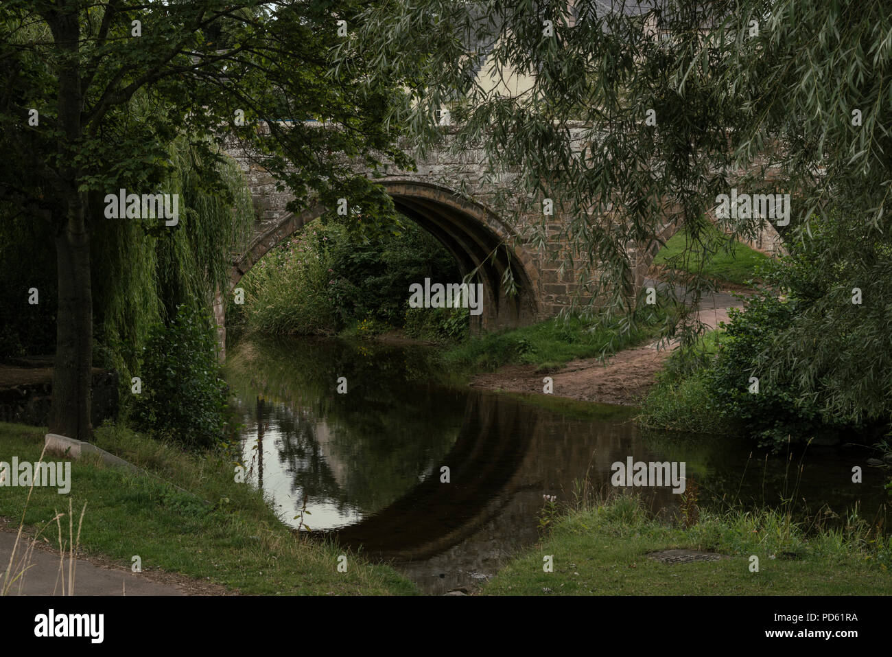 The Canongate bridge has carried people across the Jed Water into ...