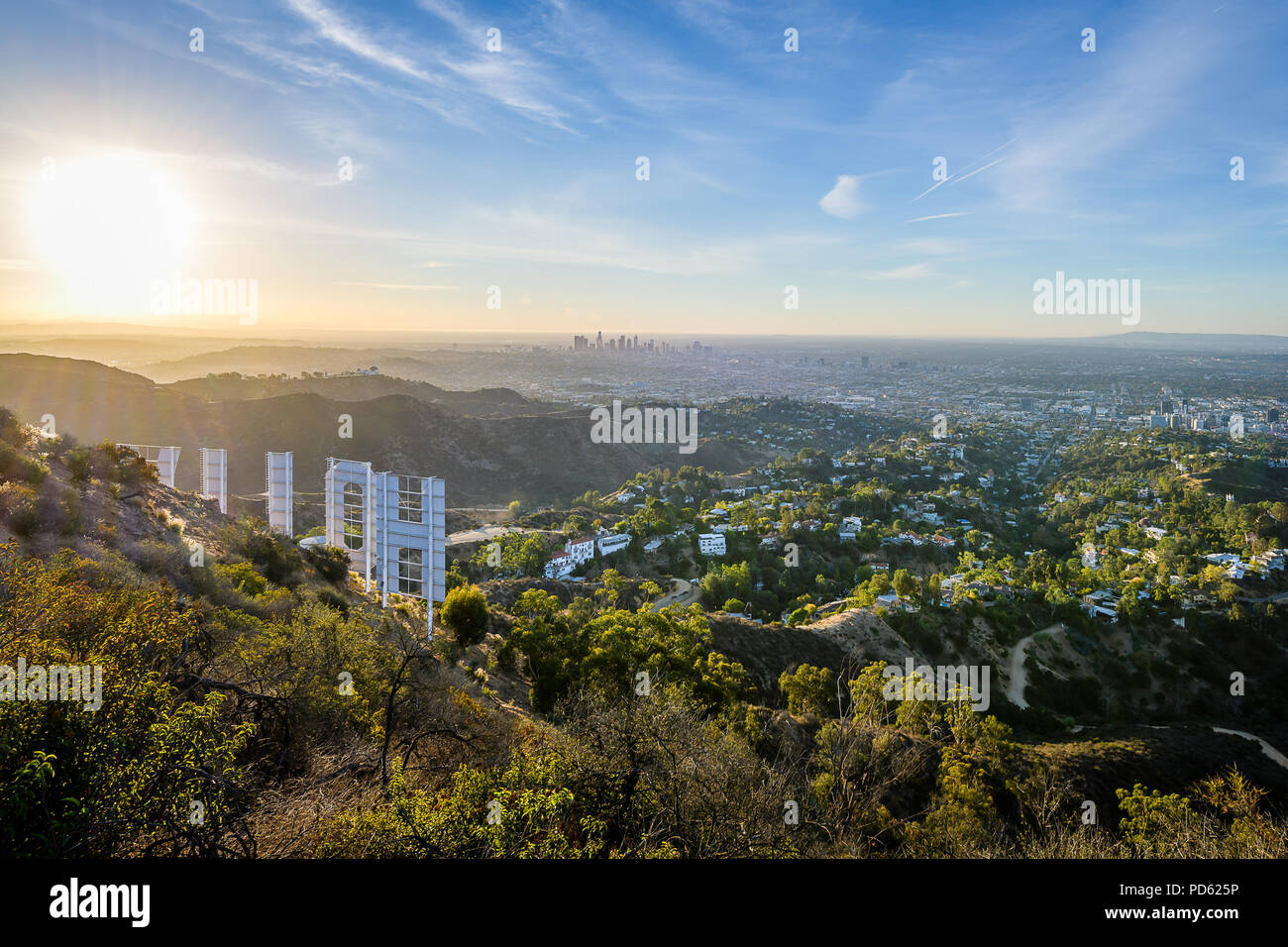 Wonder View Trail at Sunrise Stock Photo - Alamy