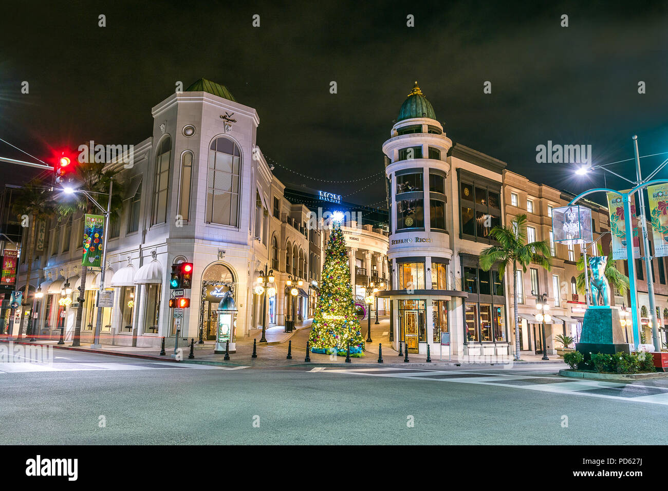 Rodeo drive architecture hi-res stock photography and images - Alamy