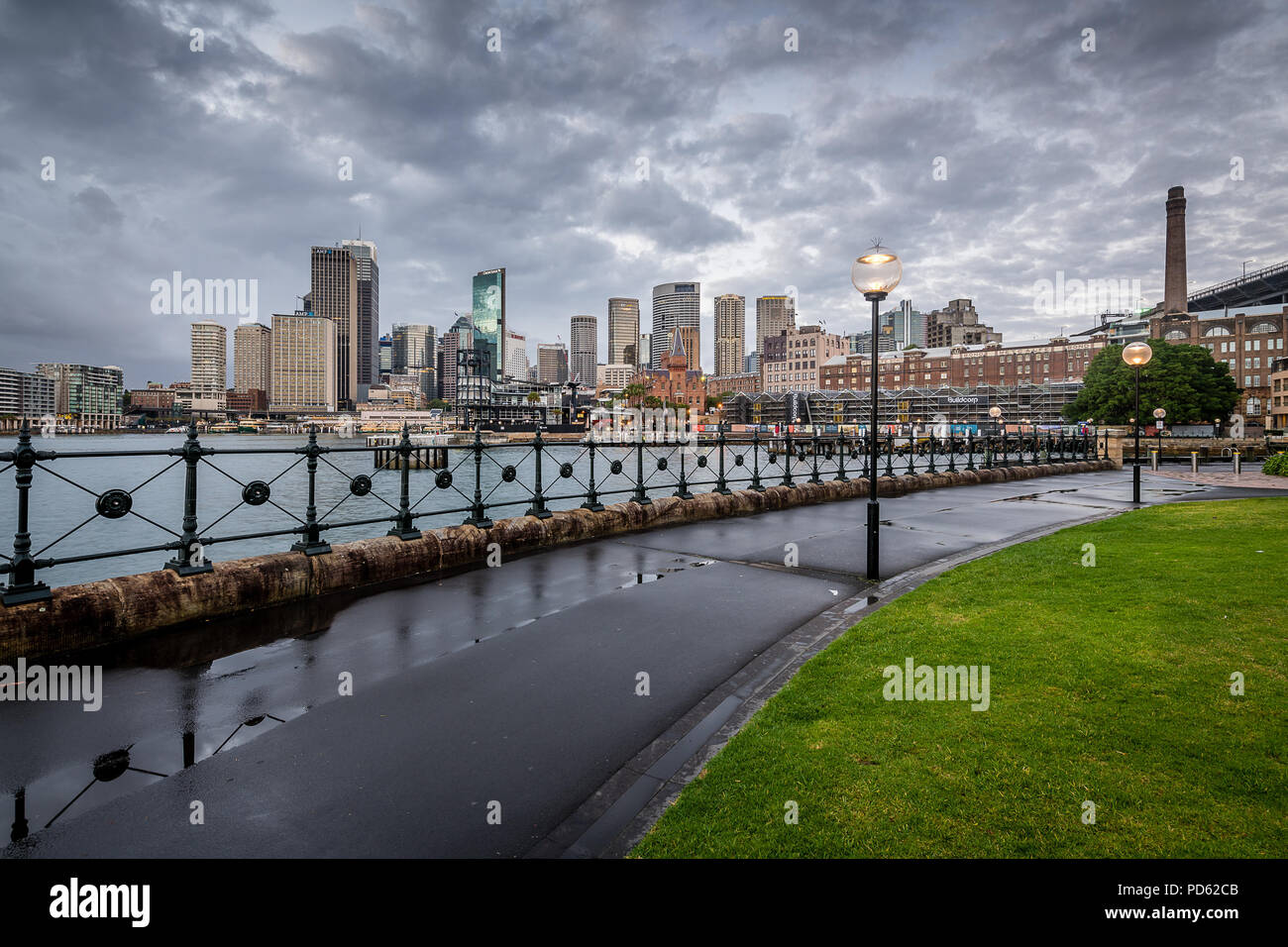 Dawn from Dawes Point Stock Photo - Alamy