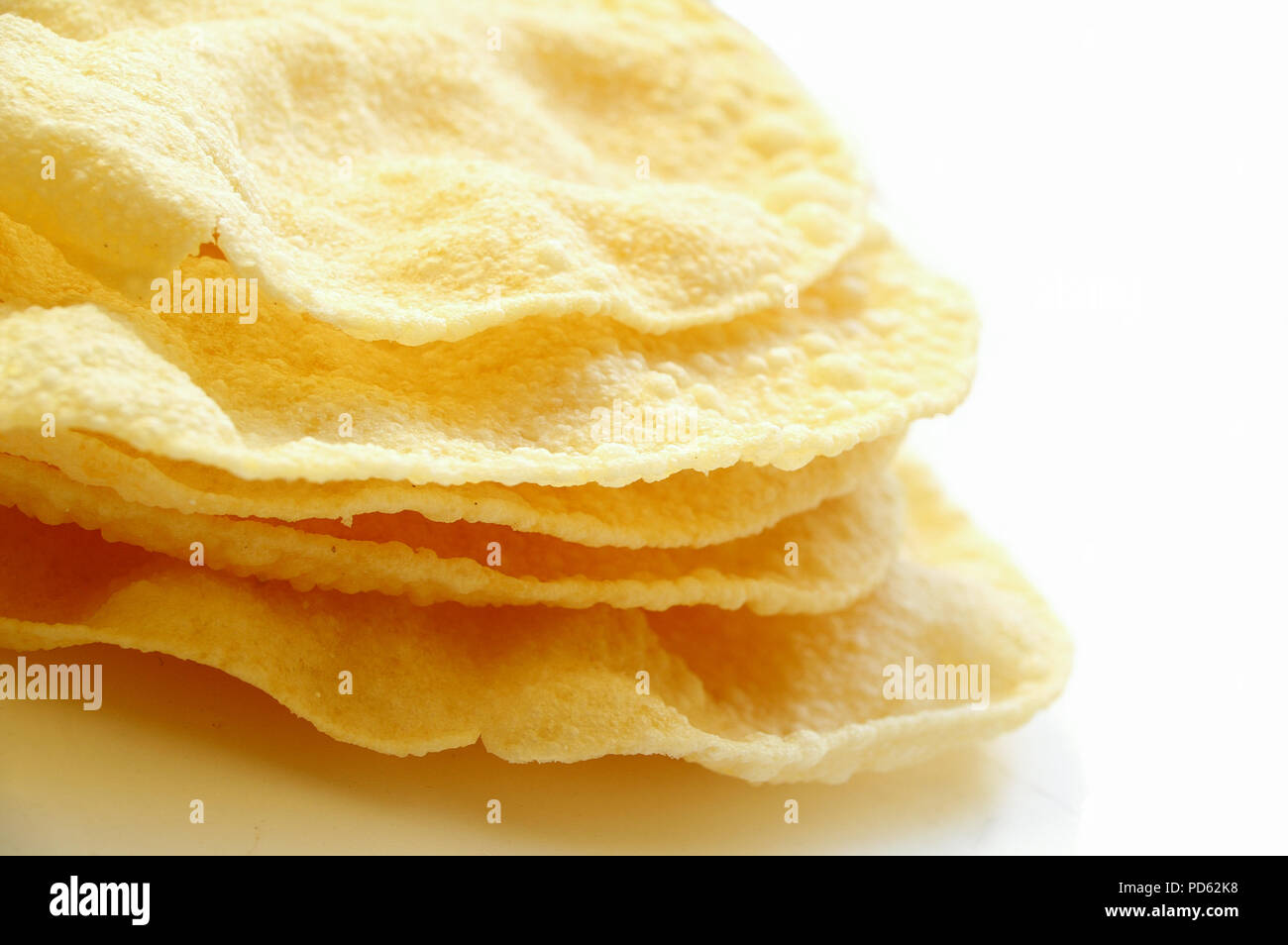 traditional indian poppadums Stock Photo - Alamy
