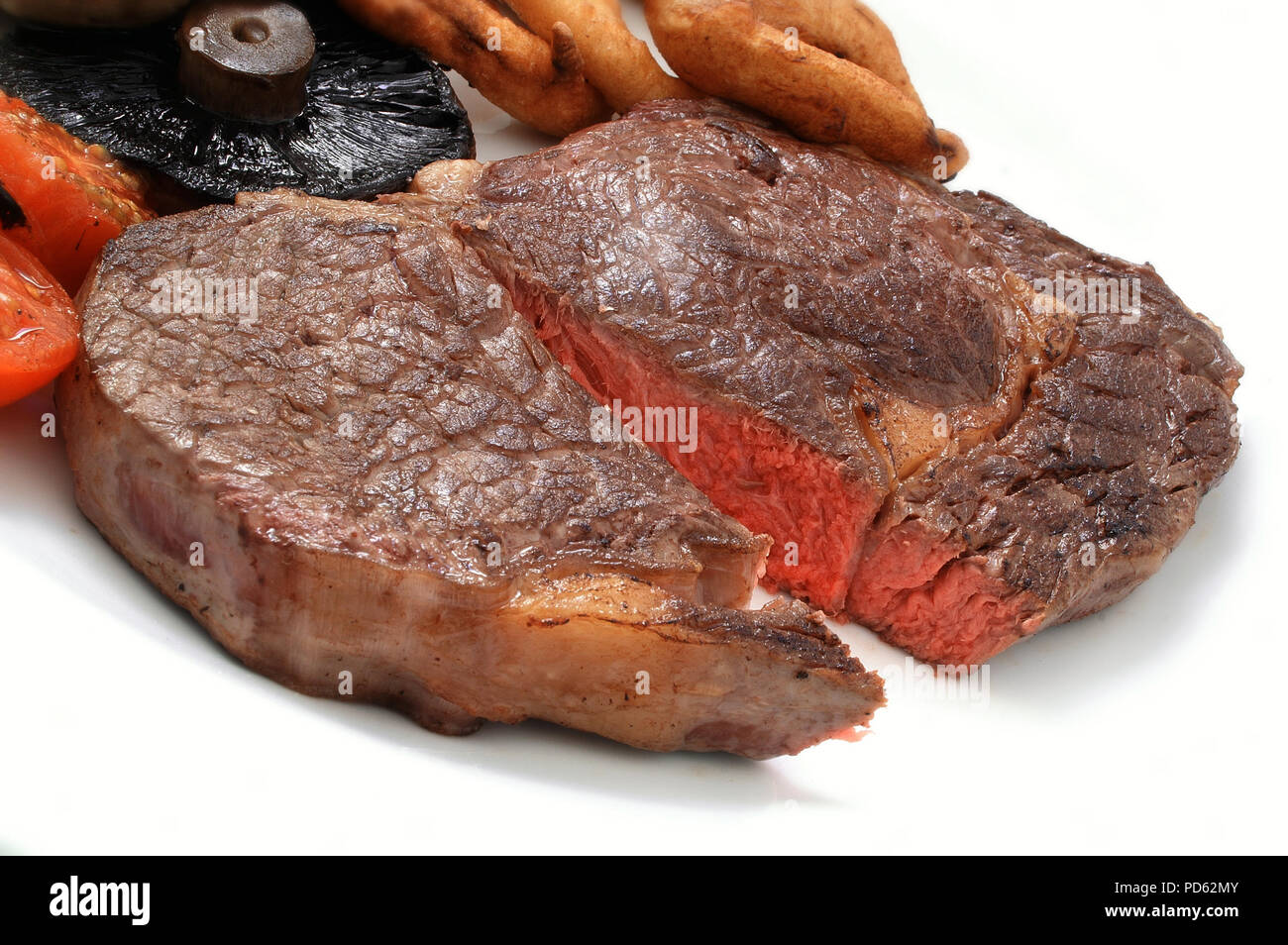 plated steak dinner Stock Photo - Alamy