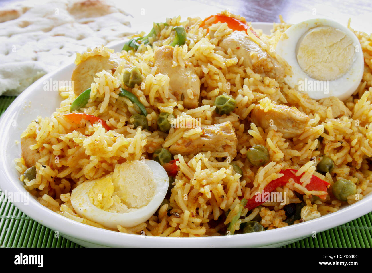 traditional indian biryani rice Stock Photo - Alamy