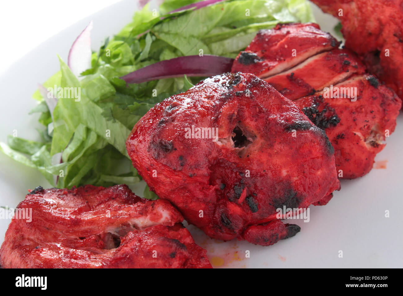 indian chicken tikka Stock Photo - Alamy