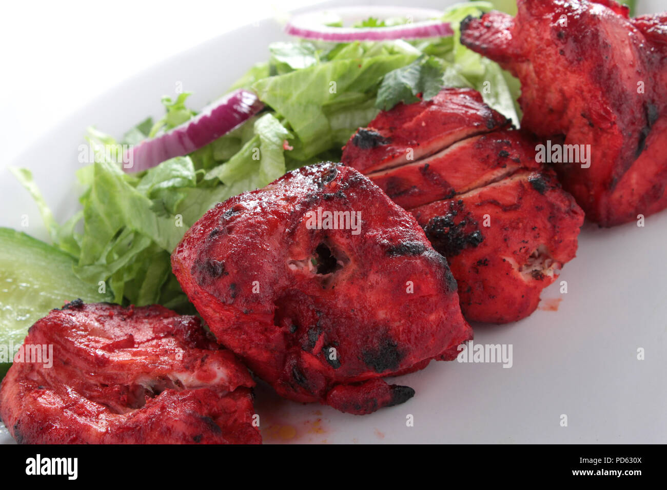 indian chicken tikka Stock Photo - Alamy
