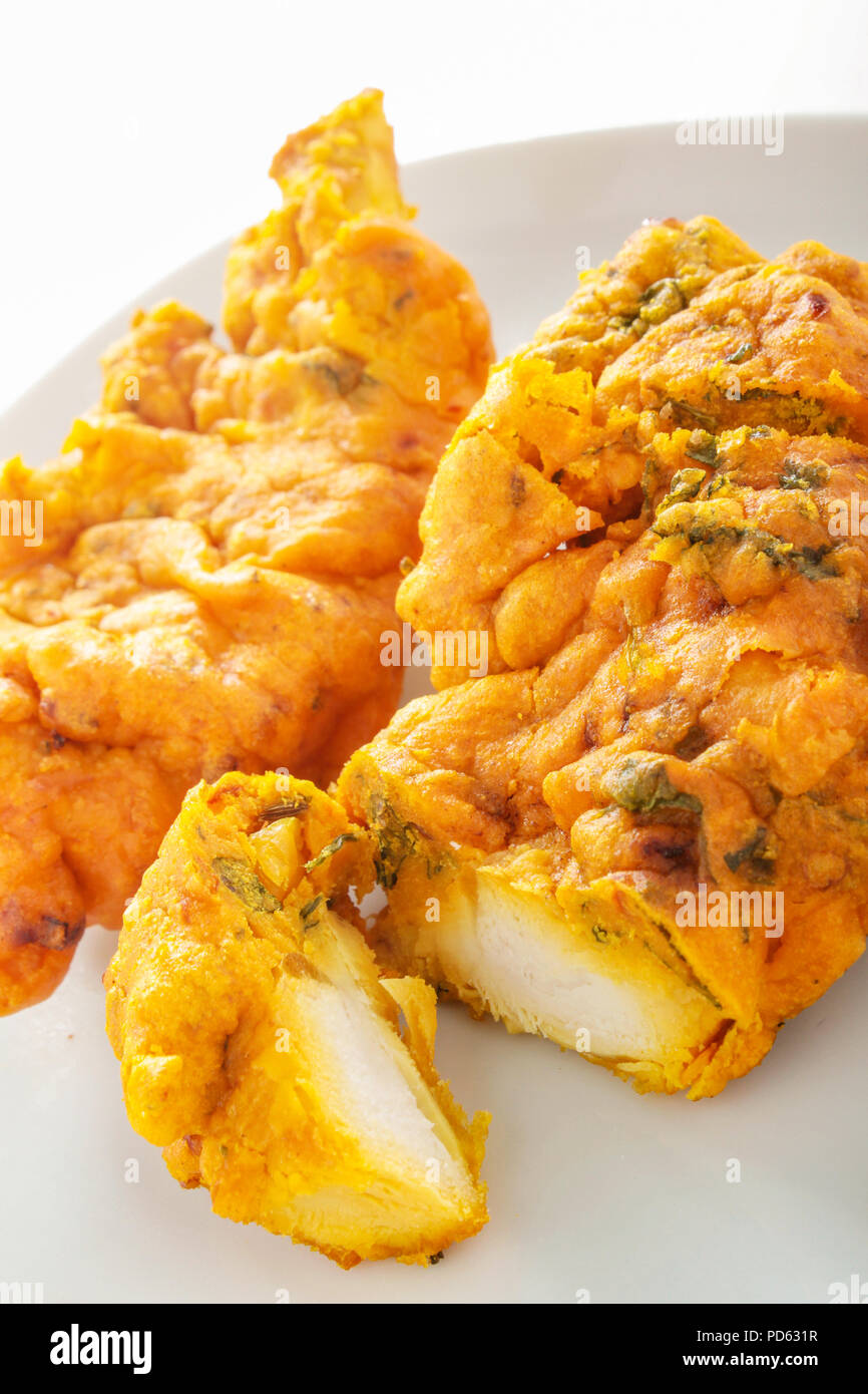 indian chicken pakora Stock Photo - Alamy