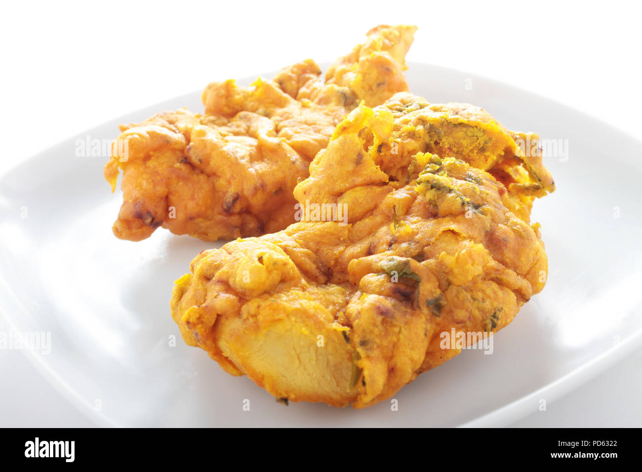 indian chicken pakora Stock Photo - Alamy