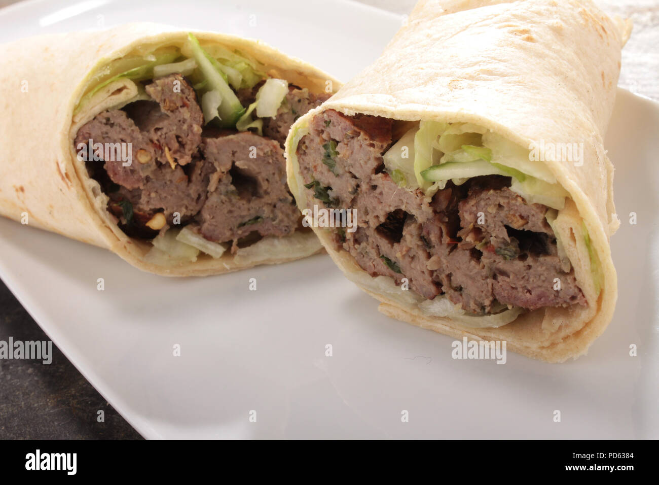 Turkish Kebab Wrap