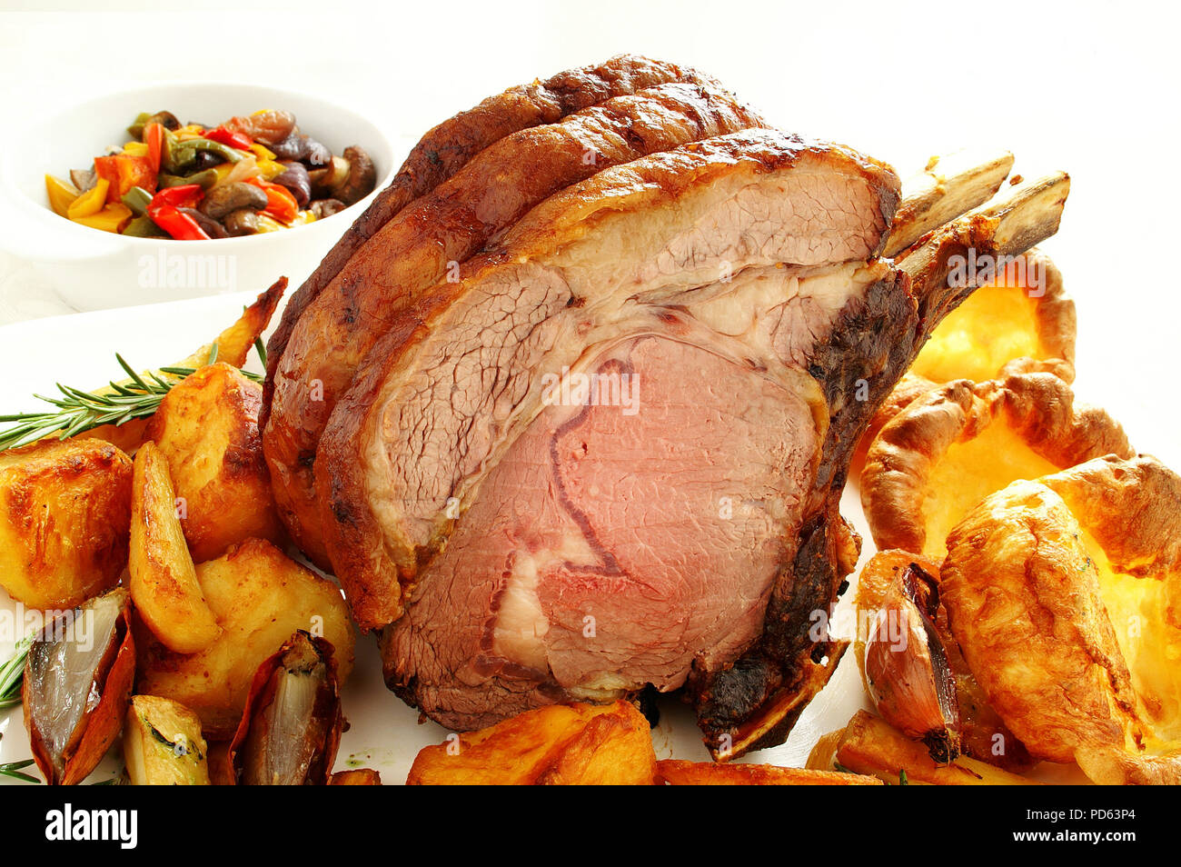 Beef joint white hi-res stock photography and images - Alamy