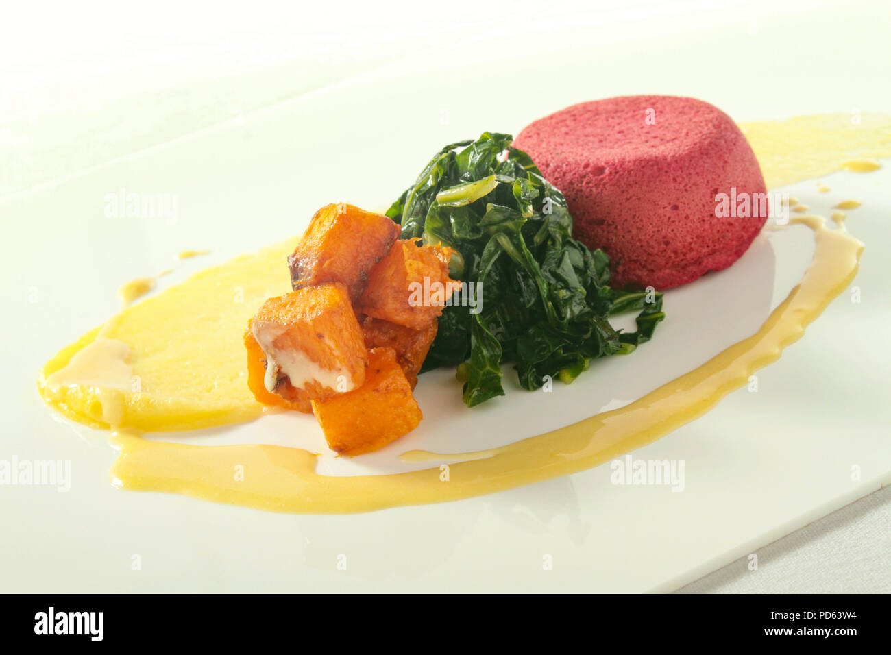 Plated souffle meal hi-res stock photography and images - Alamy