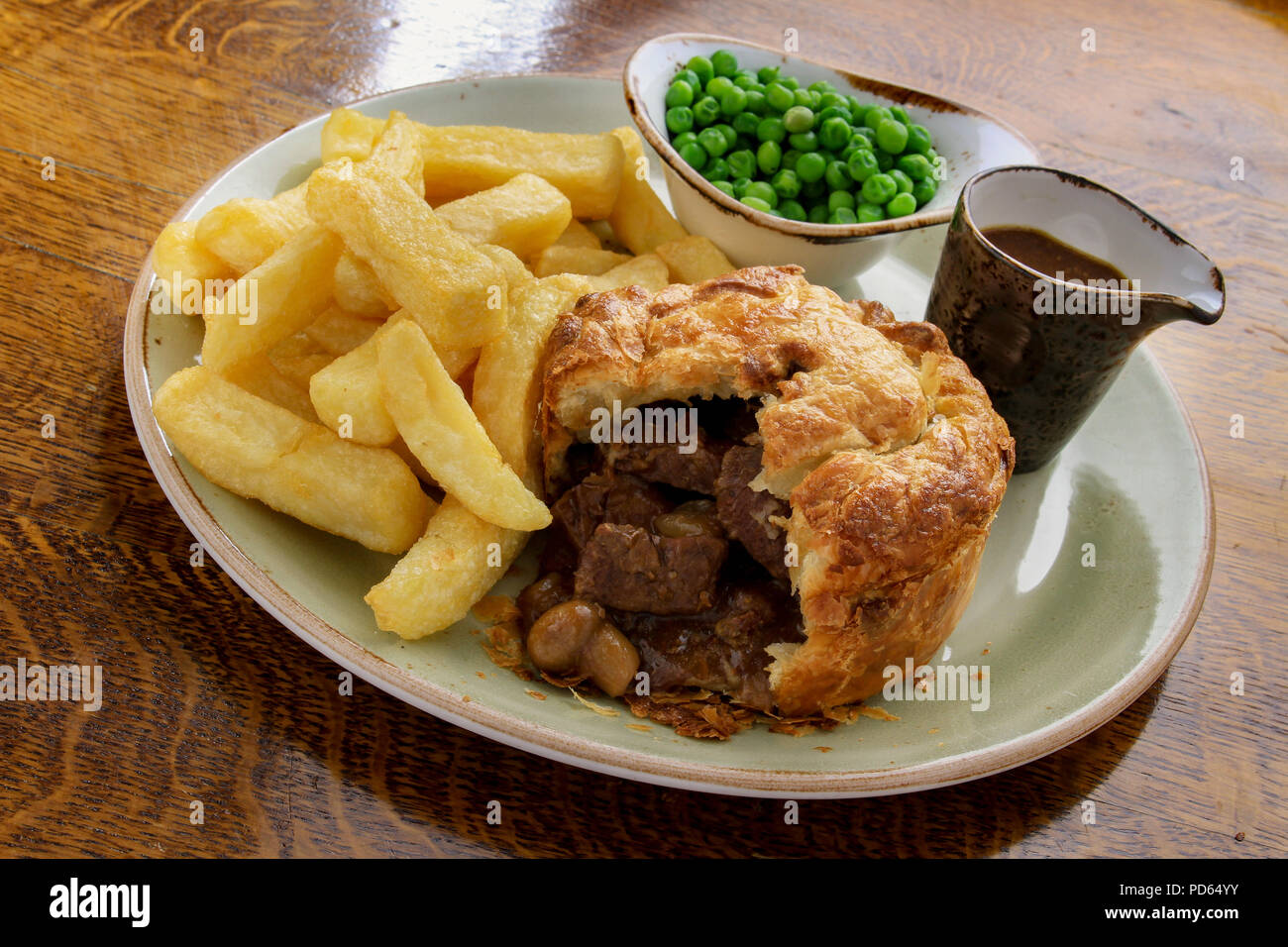 Steak And Cheesy Chips Pie