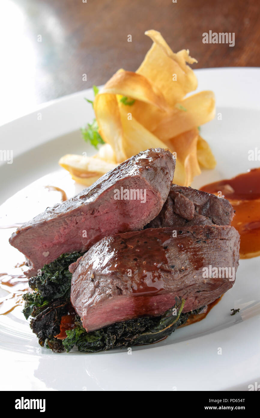 Venison fillet hi-res stock photography and images - Alamy