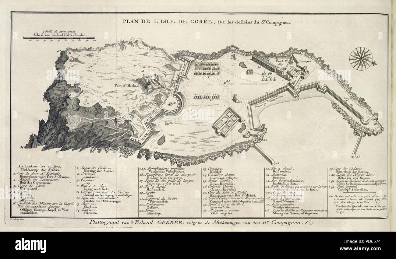 Bird's eye view of Goeree Stock Photo - Alamy