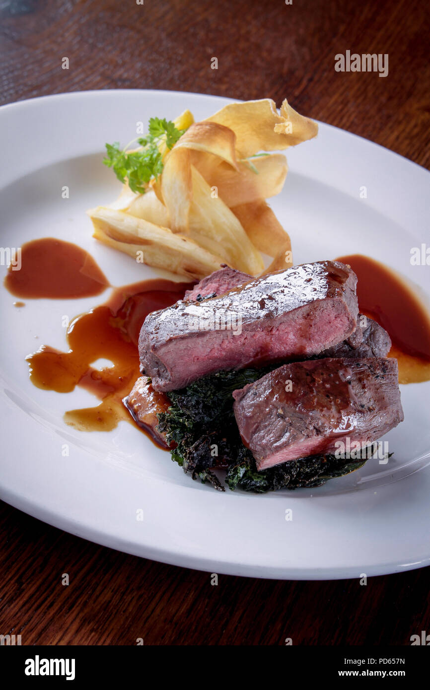 Venison Cooked Stock Photos & Venison Cooked Stock Images - Alamy